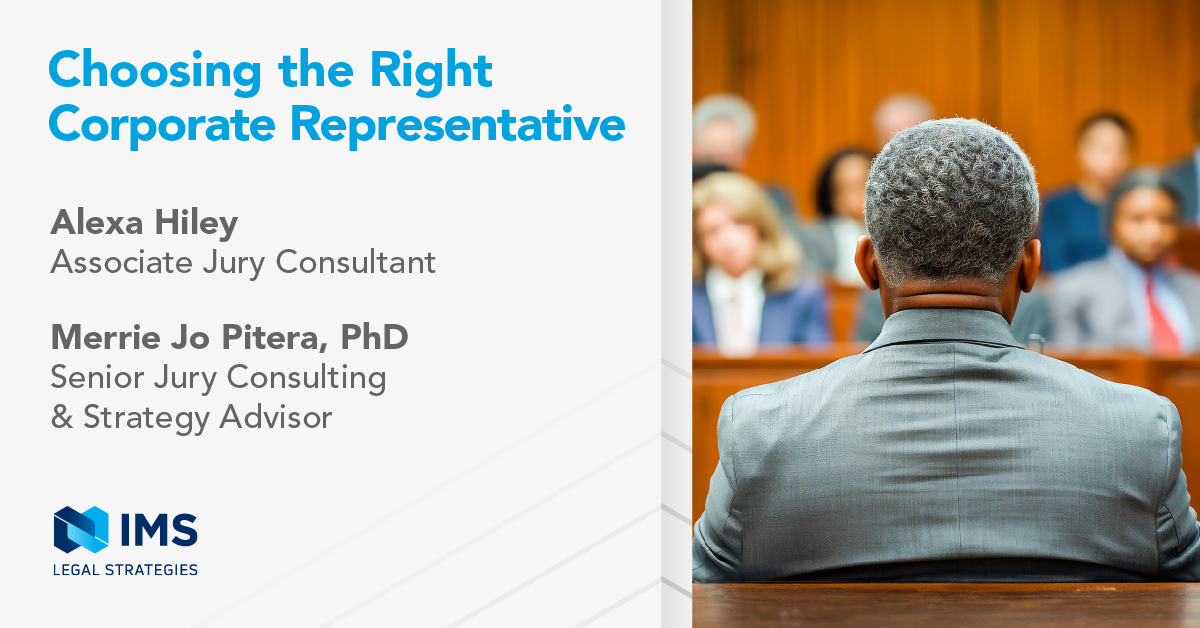 Choosing the Right Corporate Representative | IMS Legal Strategies UK